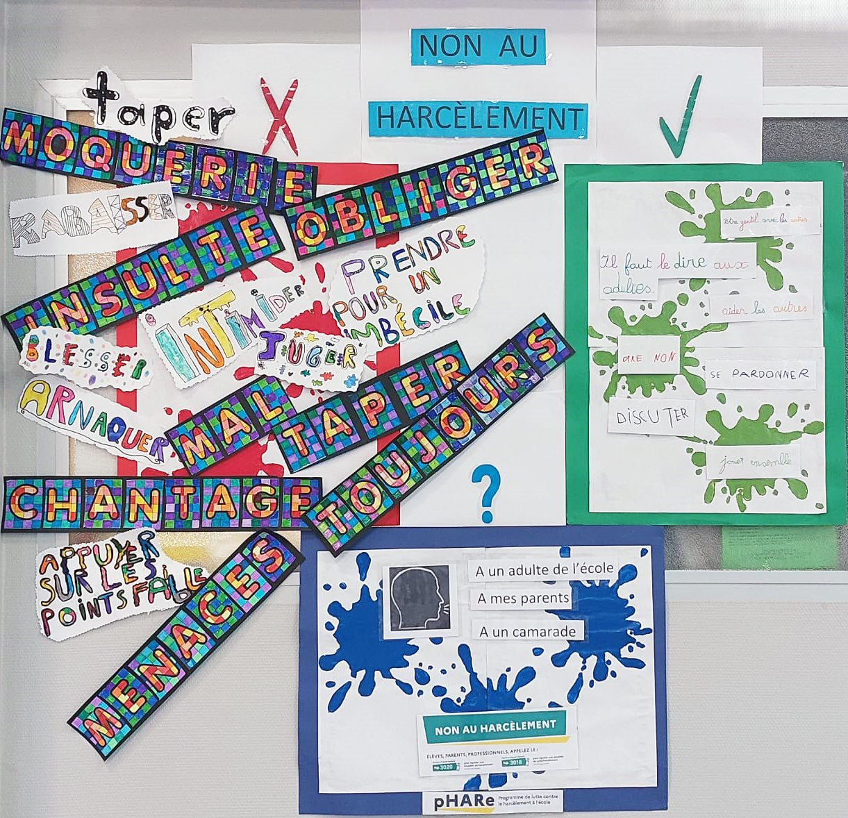 Des mots et des couleurs contre le harcèlement | Académie de Clermont ...