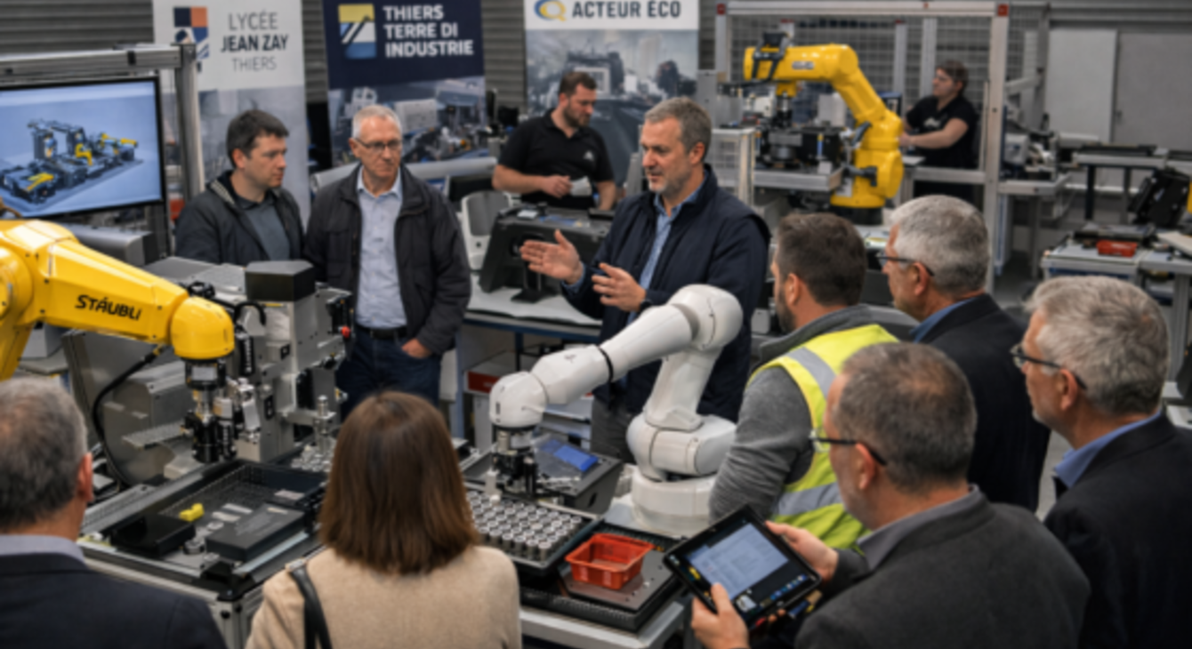Robotique industrielle : rendez-vous au lycée Jean Zay de Thiers le 2 ...